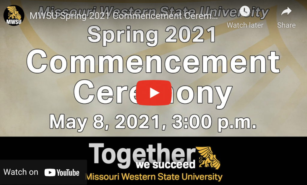 Welcome | Commencement | MWSU
