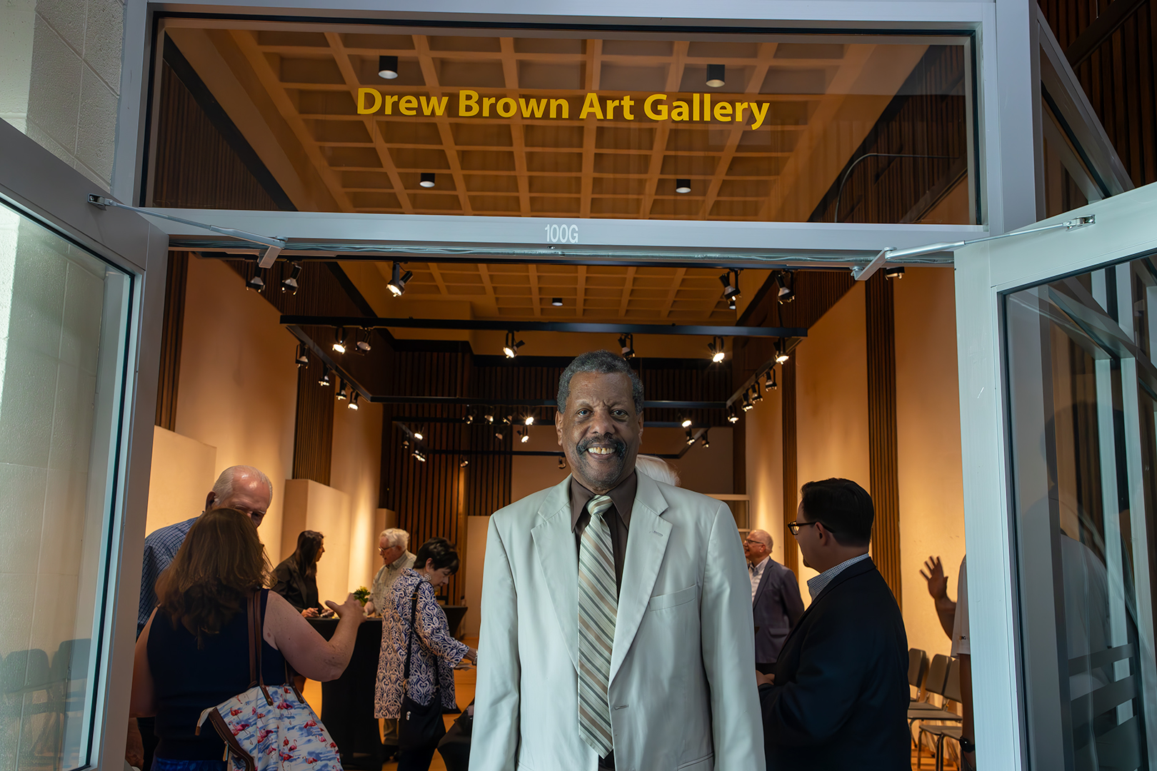 Potter Hall art gallery renamed in honor of Drew Brown – News