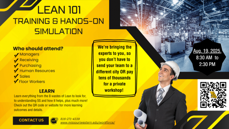 Lean 101 Training & Simulation – Center for Workforce Development